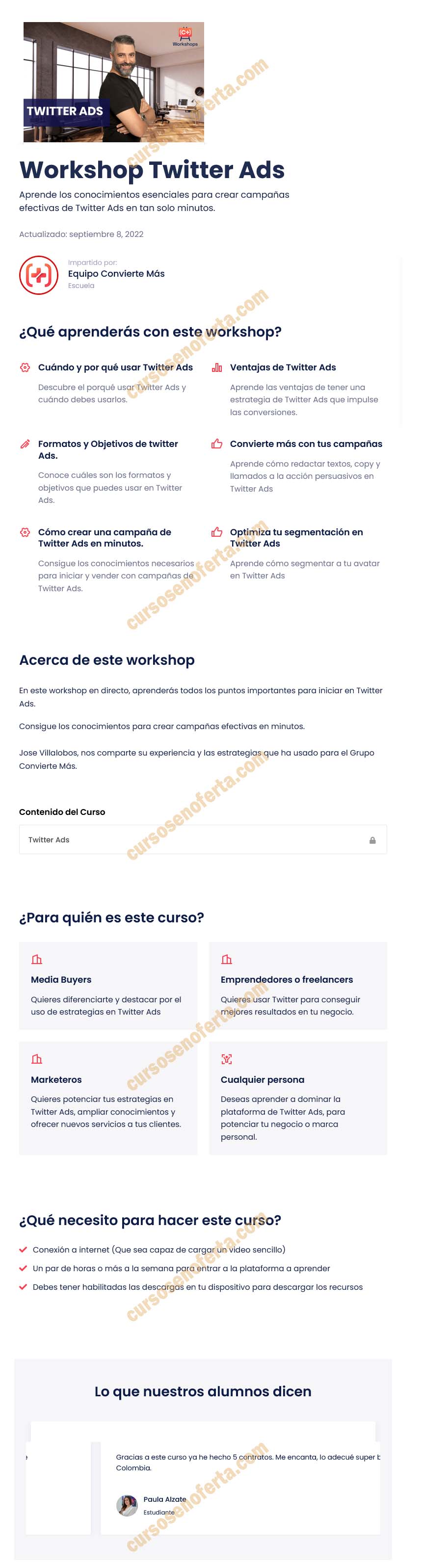 Workshop Twitter Ads - cursosenoferta.com